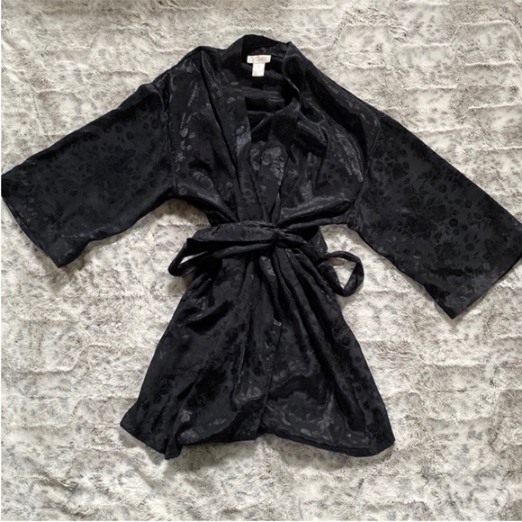Cachet | Intimates & Sleepwear | Rare Cachet Vintage Goth Rose Sexy ...